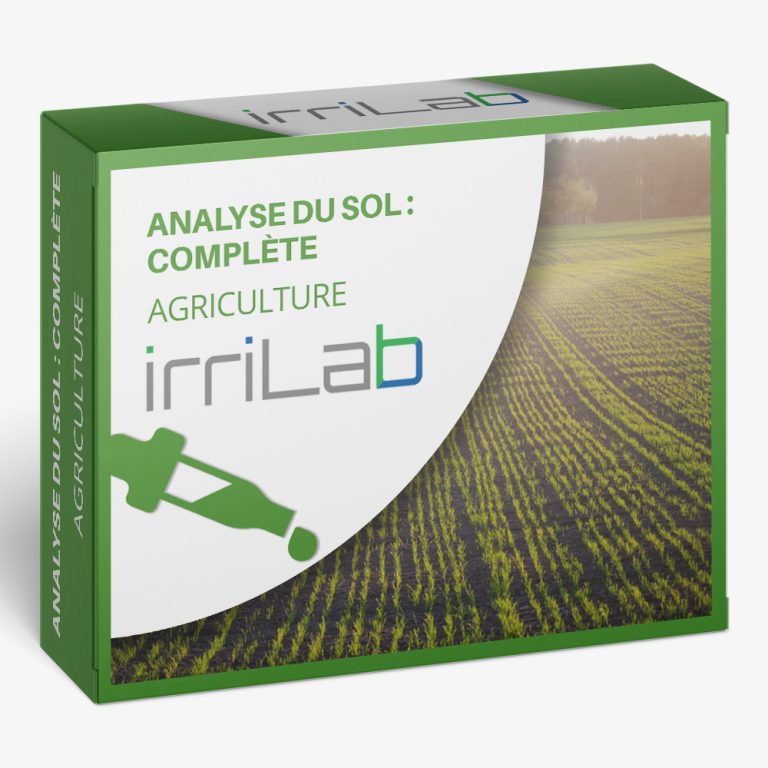 Analyse du sol complète Agriculture - Irrilab